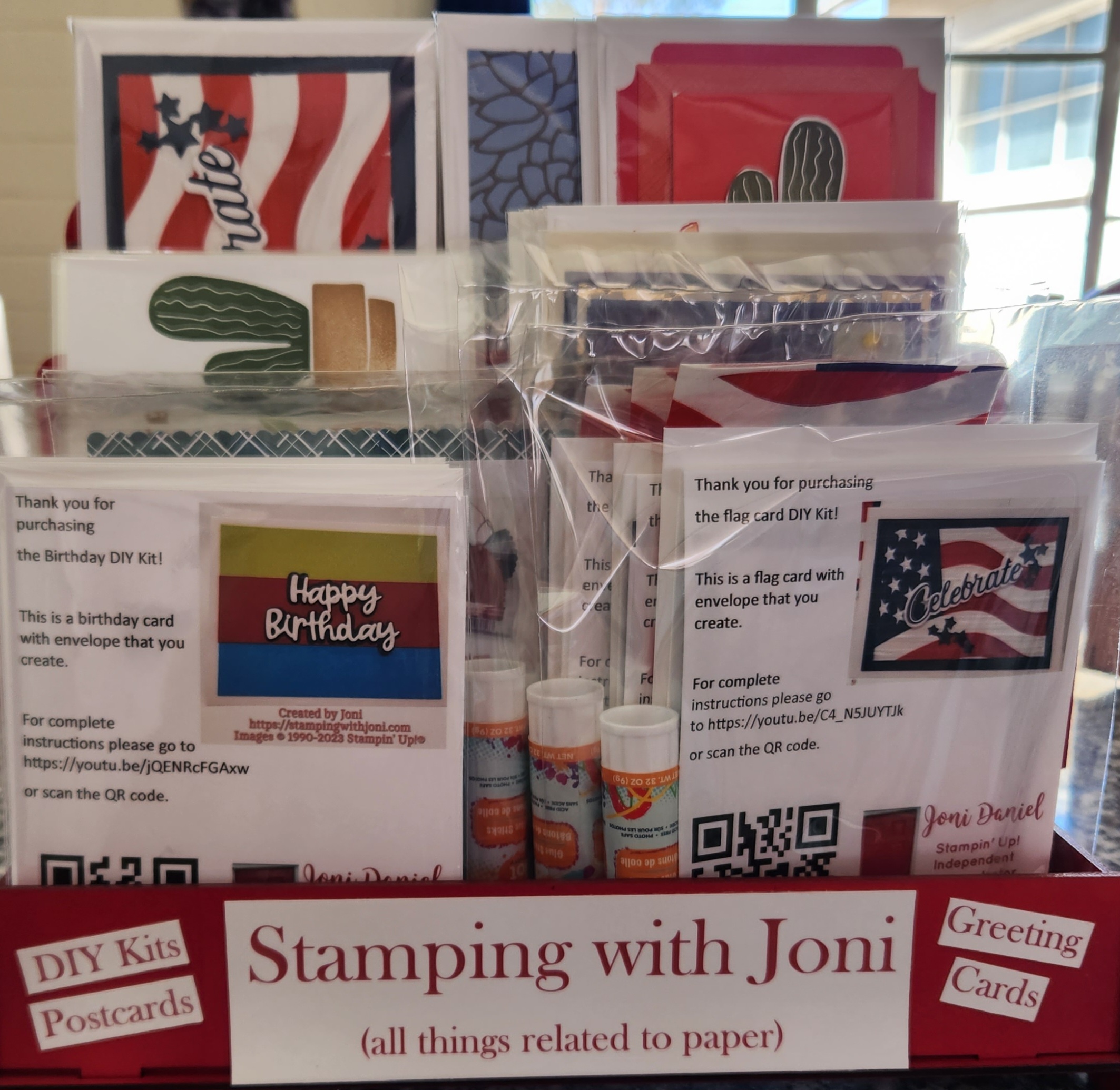 Now at Copy Center Plus – Stamping With Joni and the Red Door Crafters