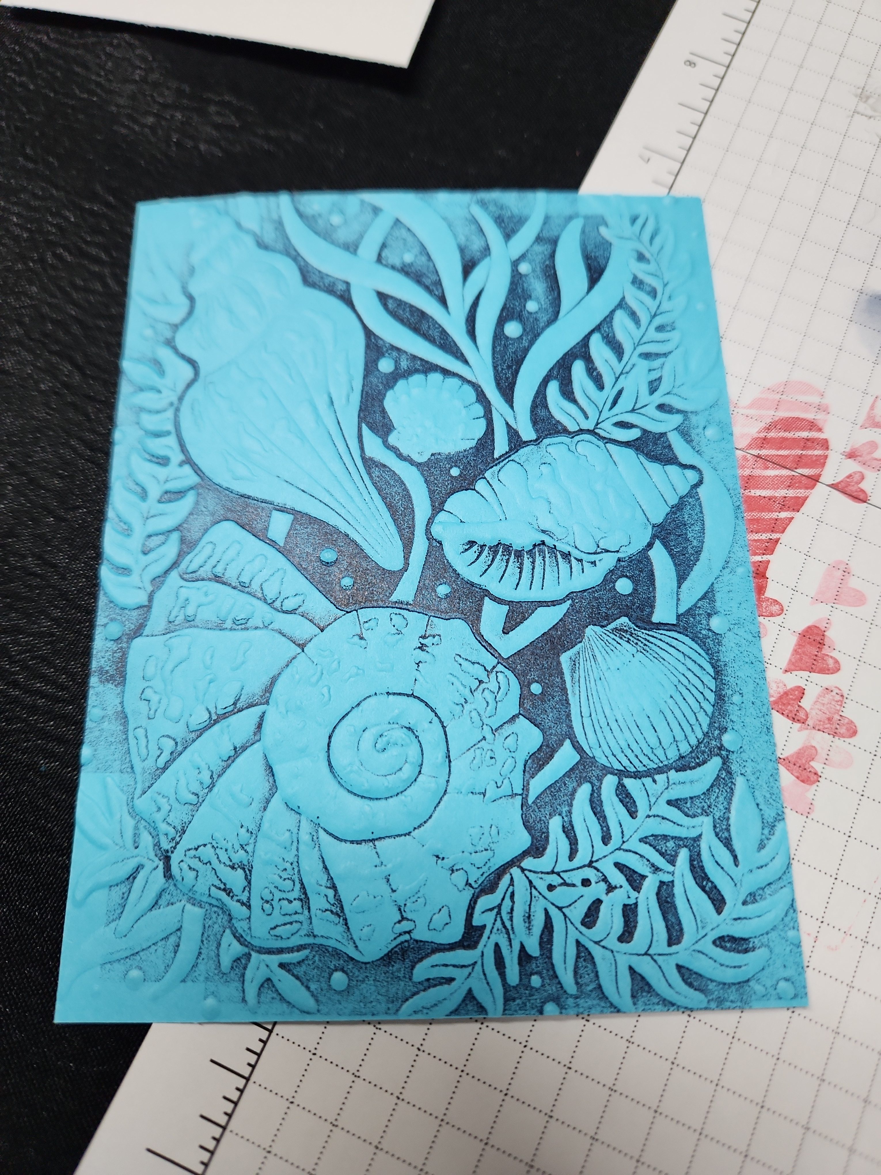 Adding Color – Stamping With Joni and the Red Door Crafters