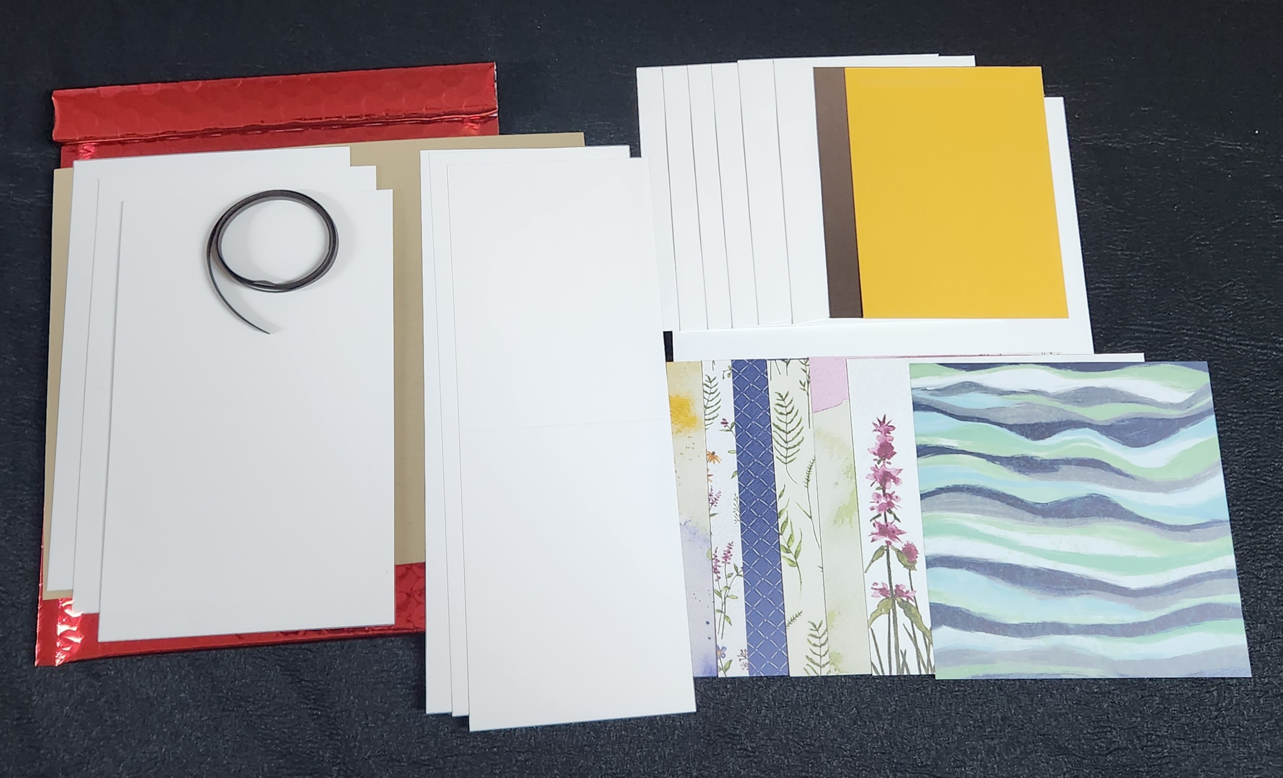6 Cards and a Holder – Stamping With Joni and the Red Door Crafters
