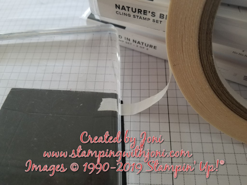 Where a block becomes a straight edge. – Stamping With Joni and the Red ...