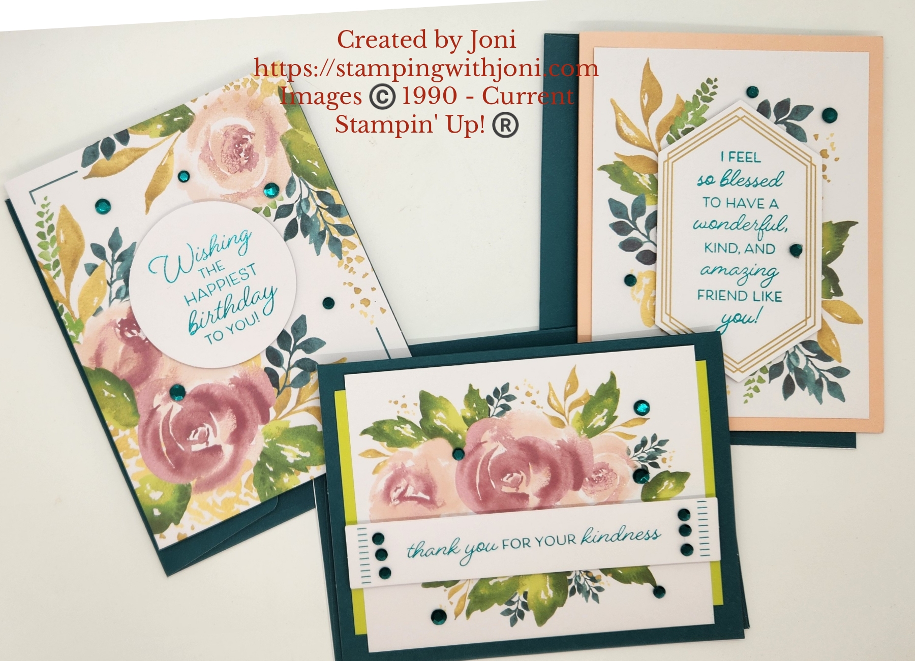 Painted Wishes Kit – Stamping With Joni and the Red Door Crafters