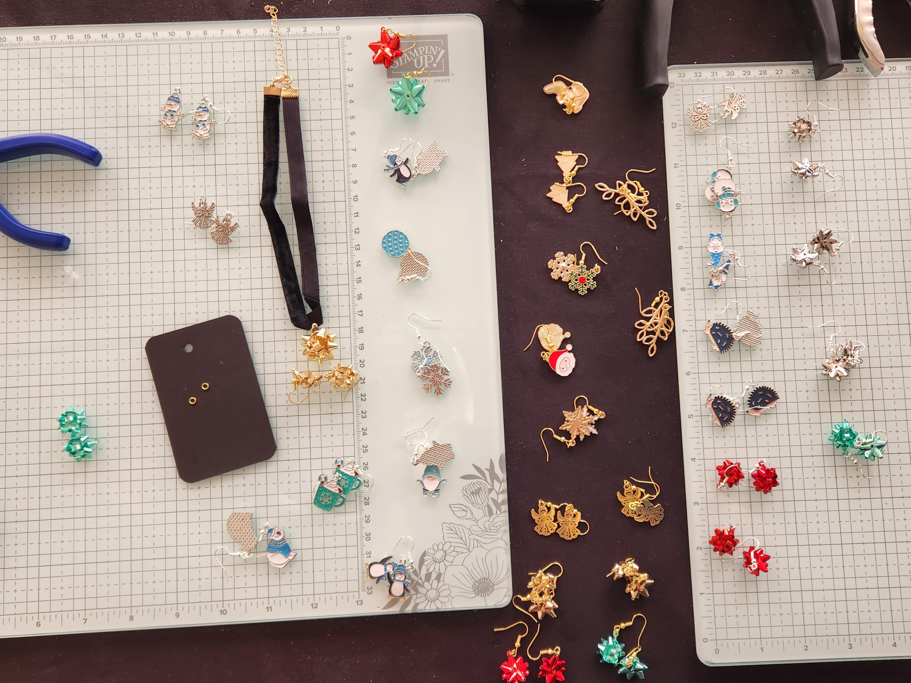 How Earrings are Made – Stamping With Joni and the Red Door Crafters