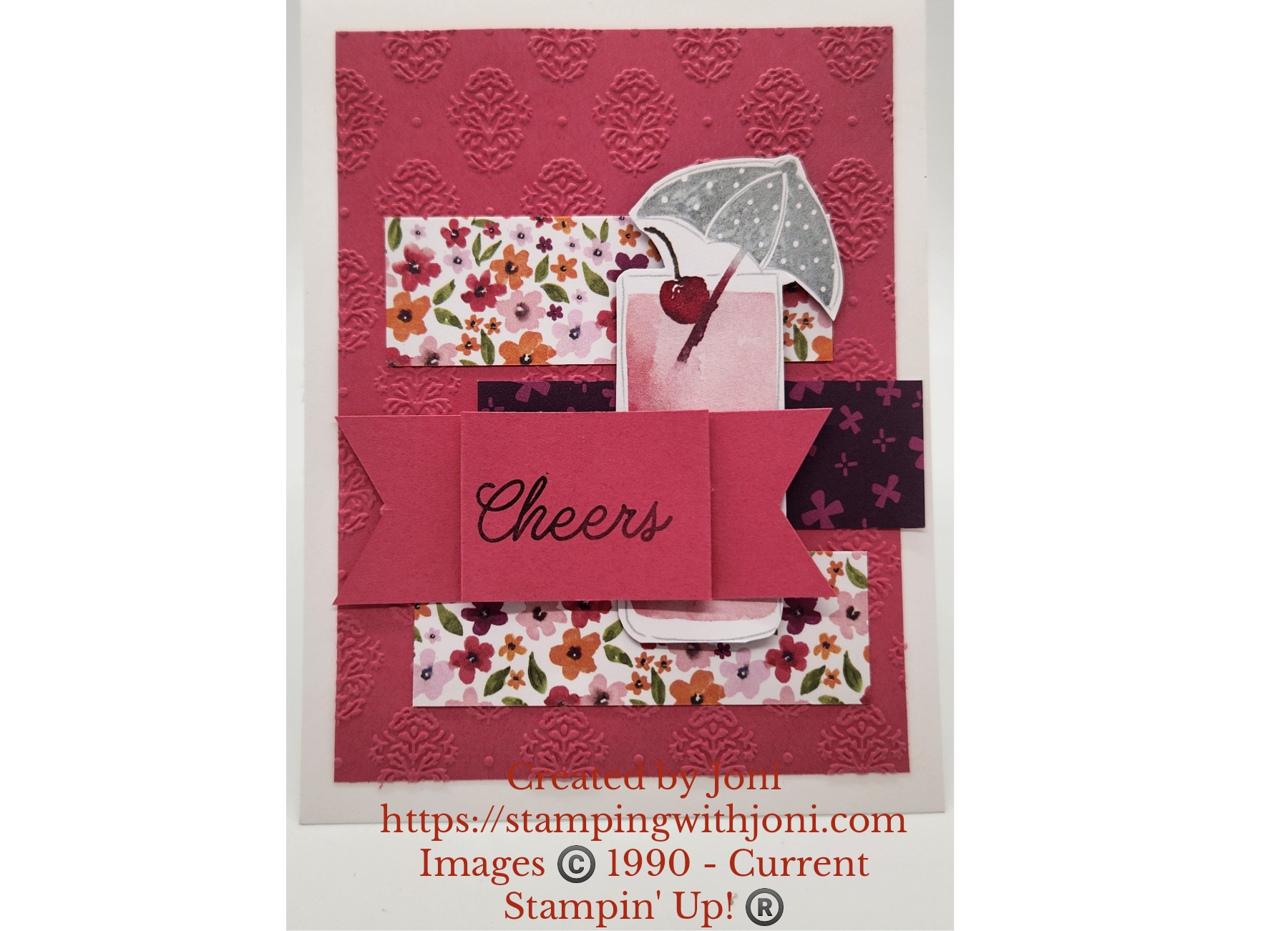 Cheers & Sips Bundle – Stamping With Joni and the Red Door Crafters