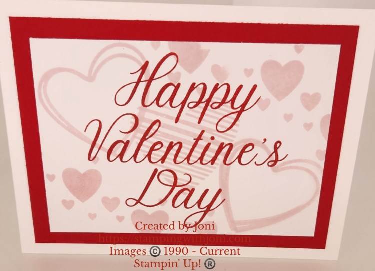 Stamping With Joni and the Red Door Crafters – To create impact through ...