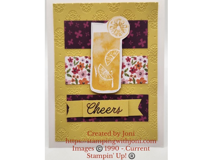 Cheers & Sips Bundle – Stamping With Joni and the Red Door Crafters
