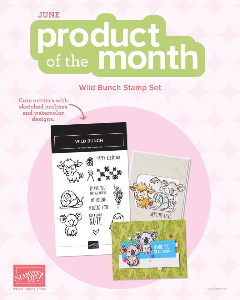 June’s Product of the Month – Stamping With Joni and the Red Door Crafters